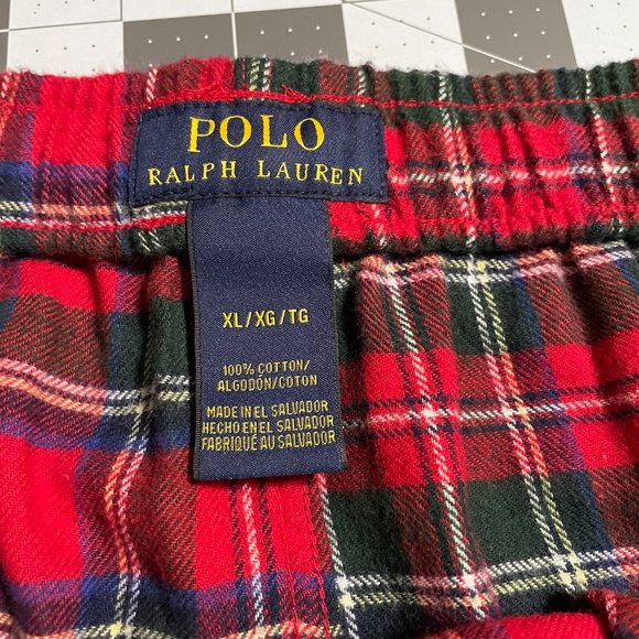 Polo Ralph Lauren | Pants | Nwt Polo Ralph Lauren Red Plaid Mens Sleep ...
